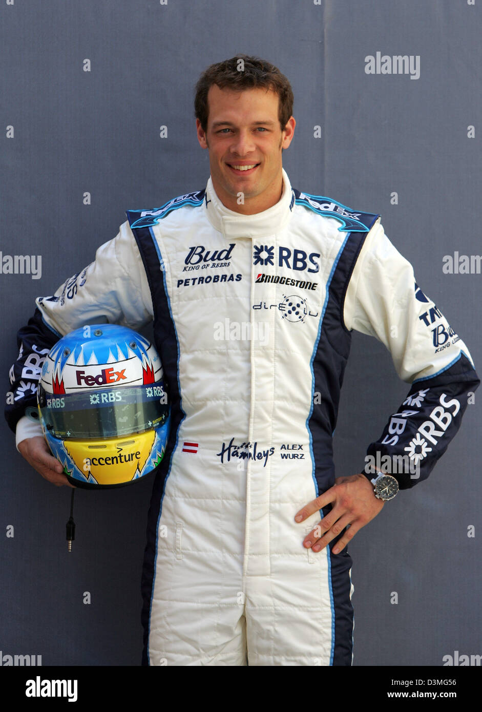 Austrian Formula One test driver Alexander Wurz of Williams F1 Team ...
