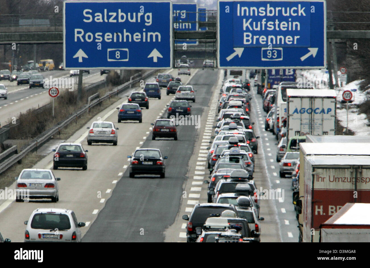Autobahn like road hi-res stock photography and images - Alamy