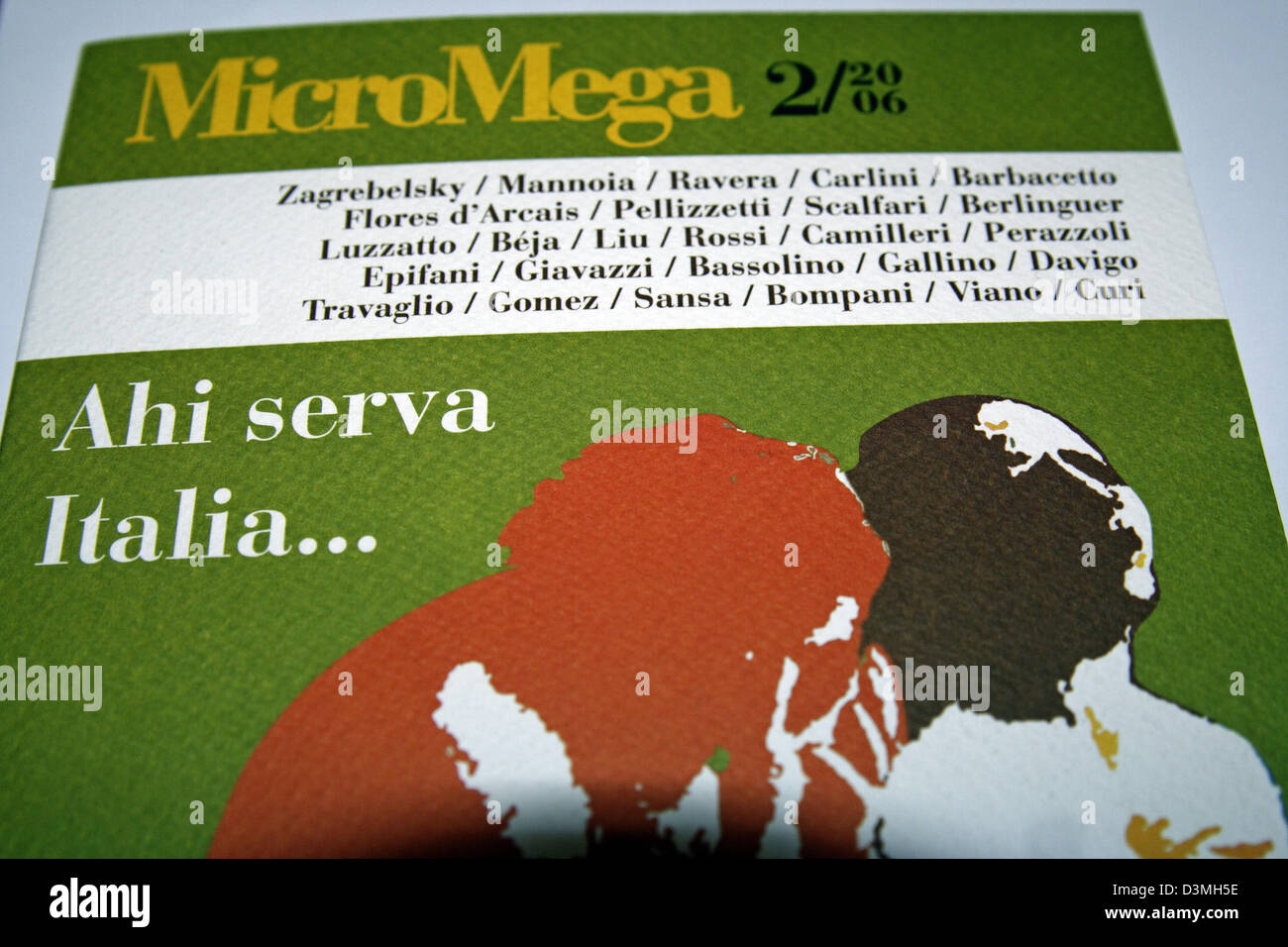 The February edition of the Italian political and culture magazine ...