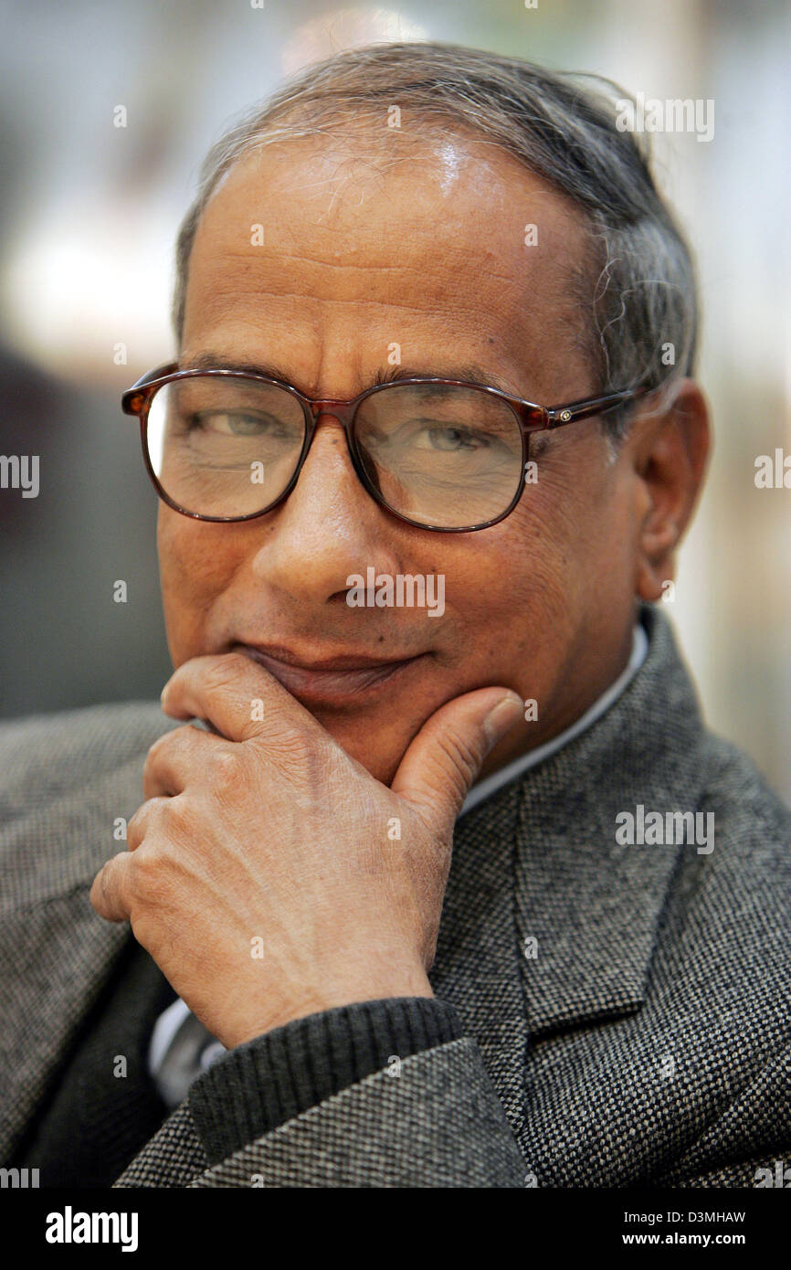 Hindu poet Manglesh Dabra is pictured at the Book Fair in Leipzig ...