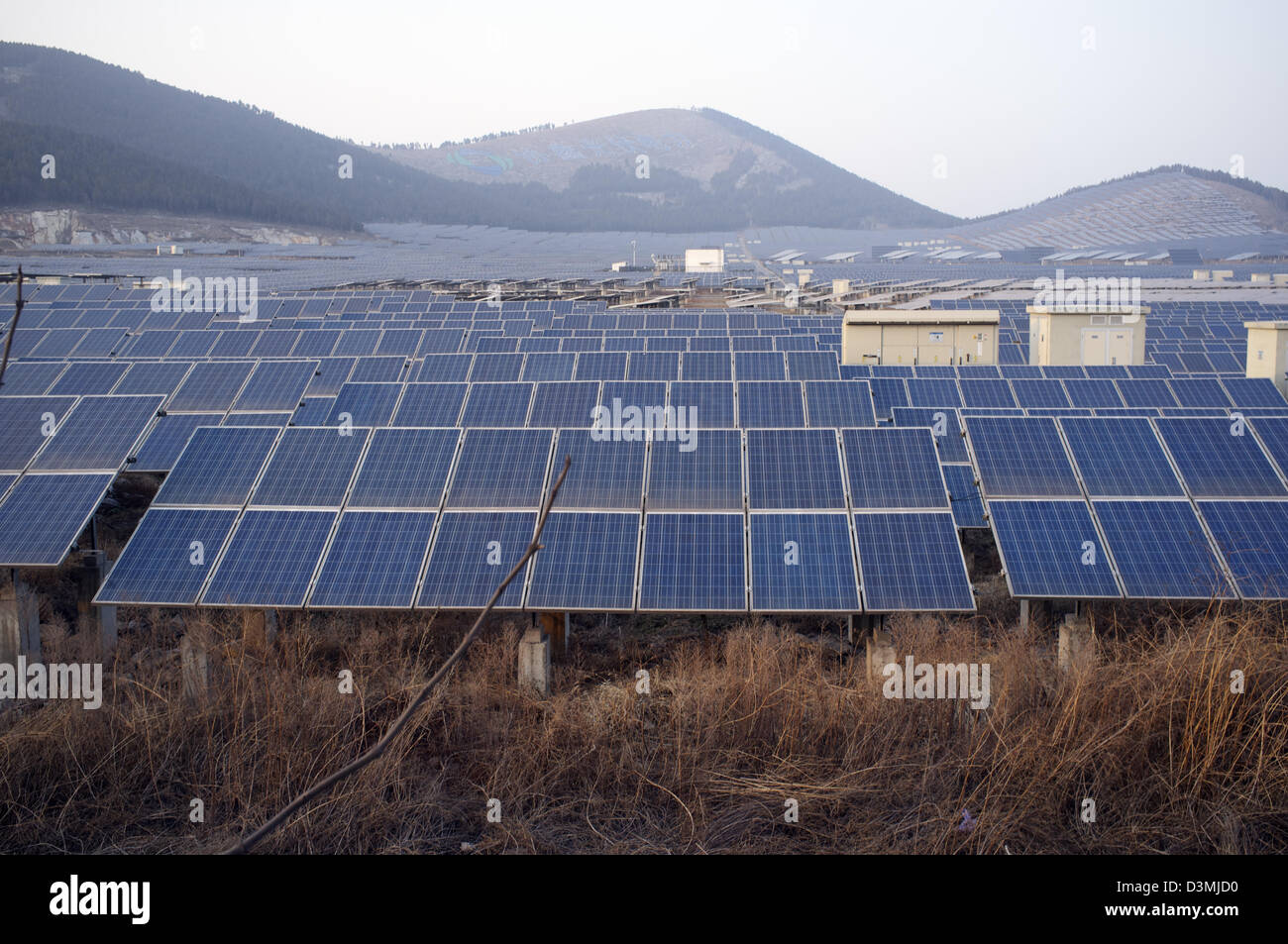 A Photovoltaic Solar Power Plant in Xuzhou, Jiangsu province, China. 16 ...