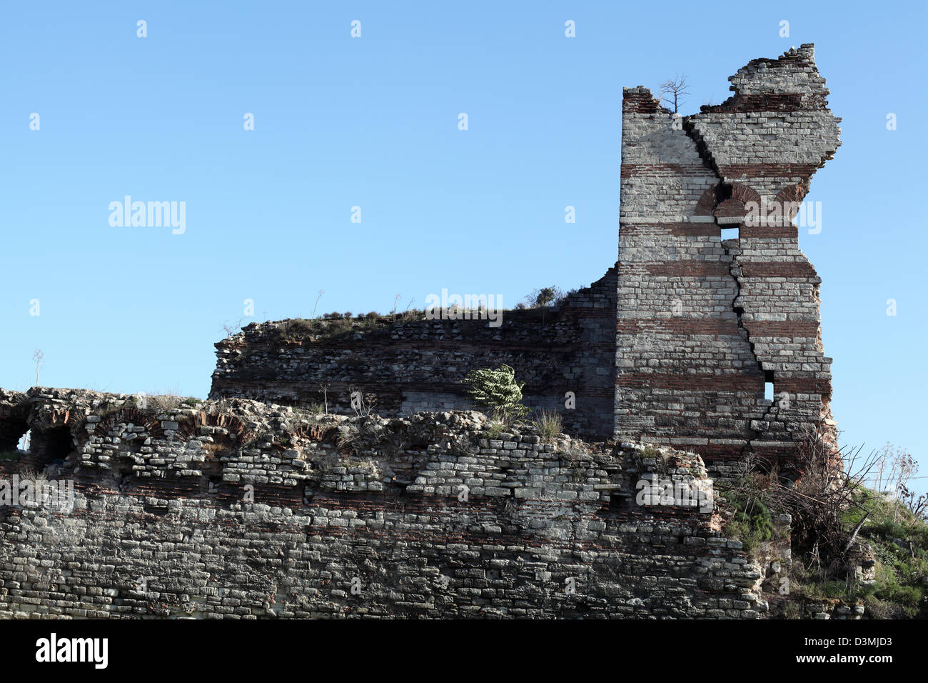 Walls of theodosius ii hi-res stock photography and images - Alamy