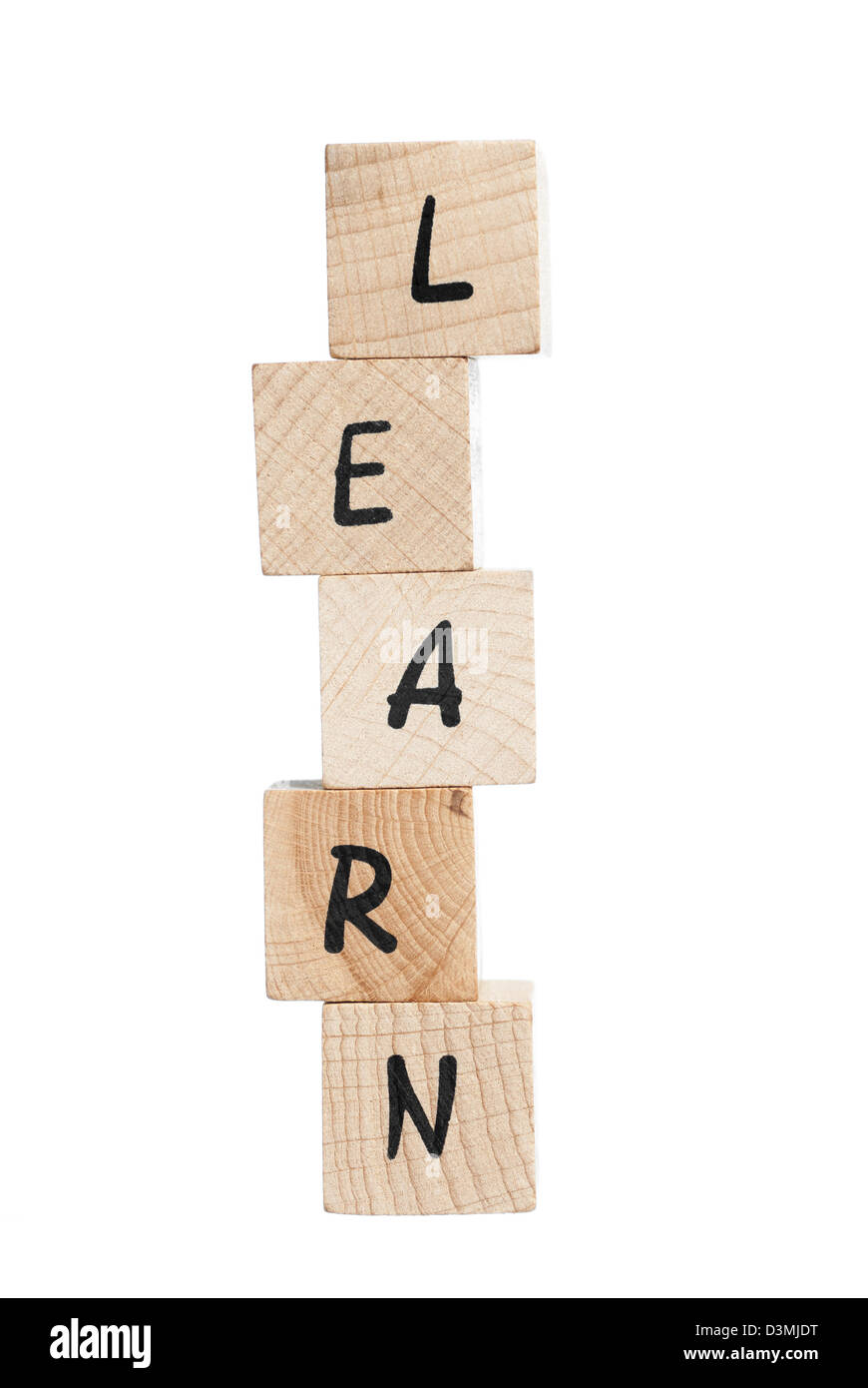 Toy blocks help spell hi-res stock photography and images - Alamy