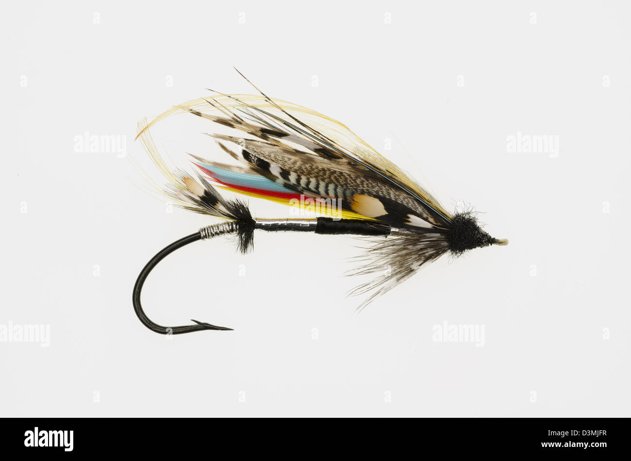 Classic Salmon Fly The Mar Lodge Stock Photo - Alamy