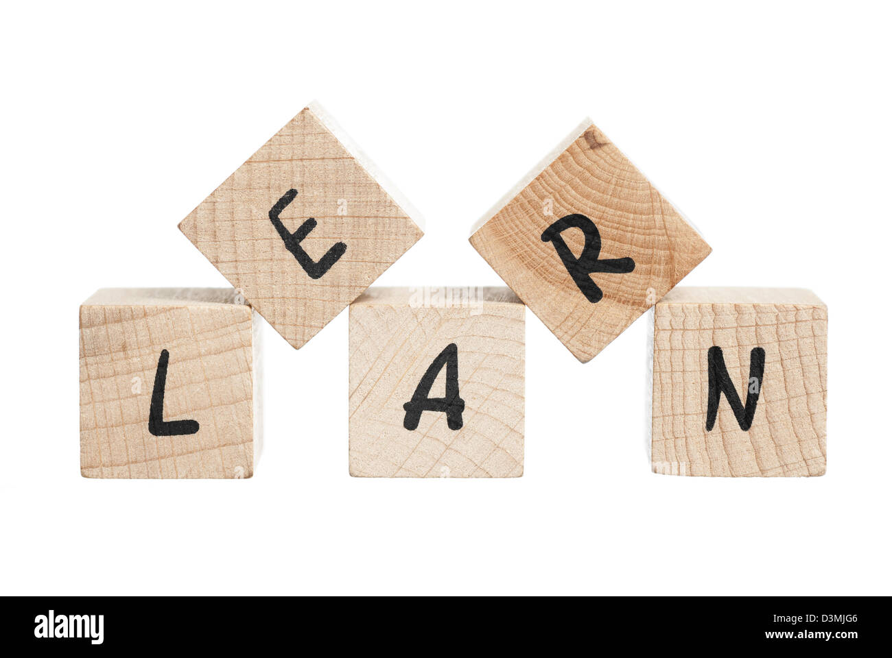 Toy blocks help spell hi-res stock photography and images - Alamy