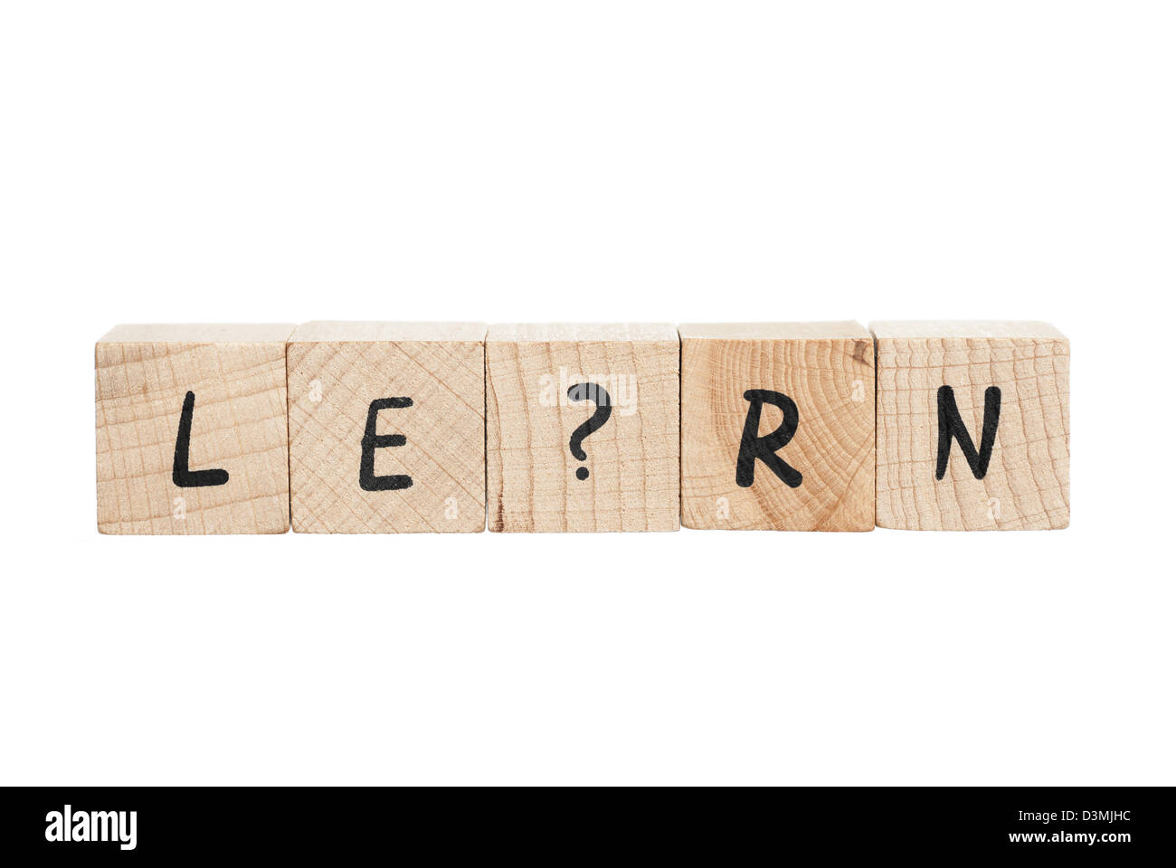 Toy blocks help spell hi-res stock photography and images - Alamy