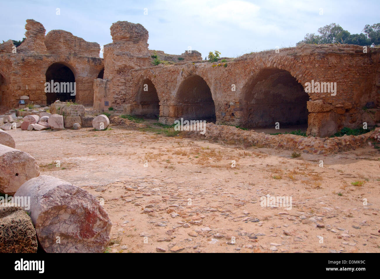 Ancient Carthage, antique city, Tunisia, Africa Stock Photo - Alamy
