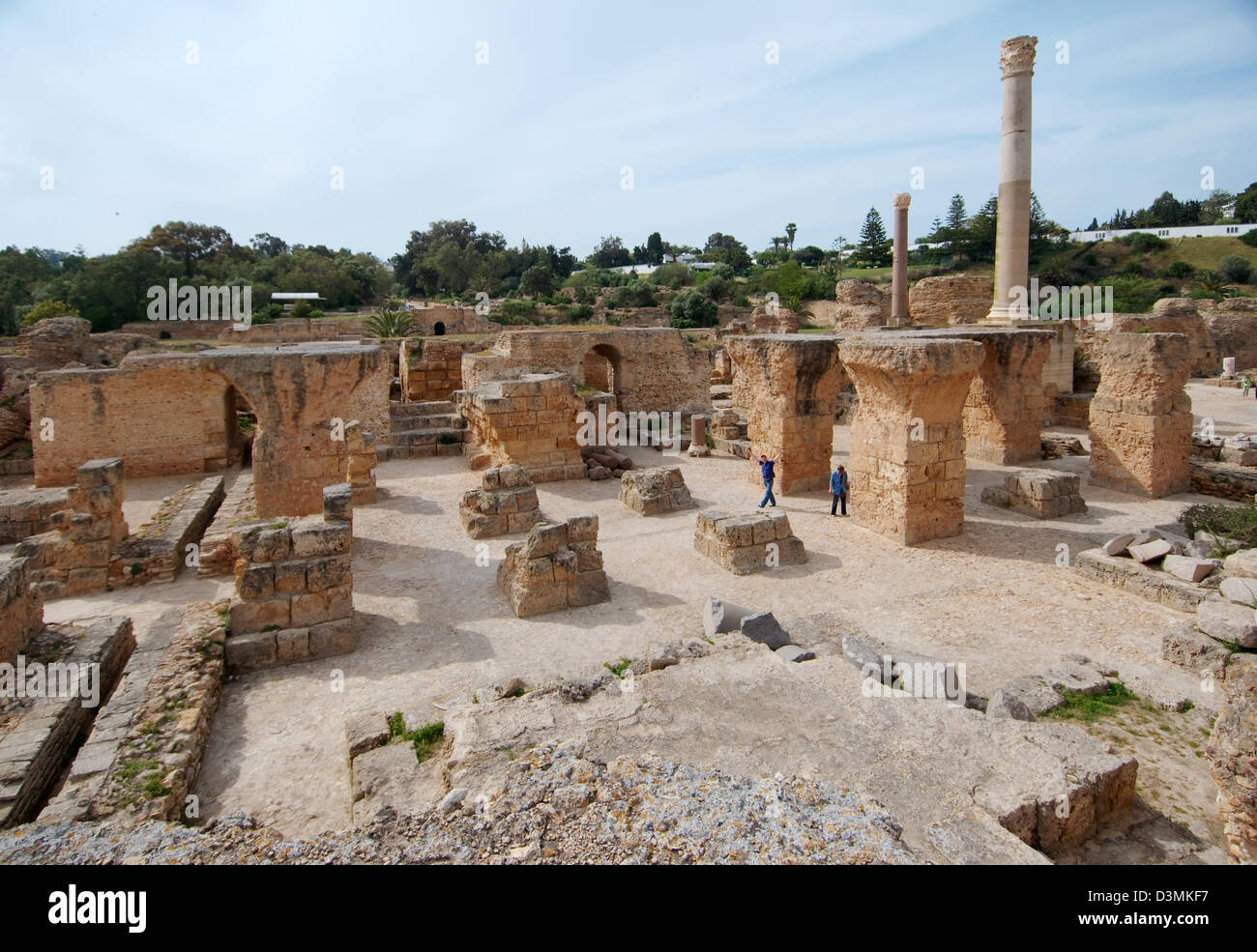 Archaeological site of carthage tunisia hi-res stock photography and ...