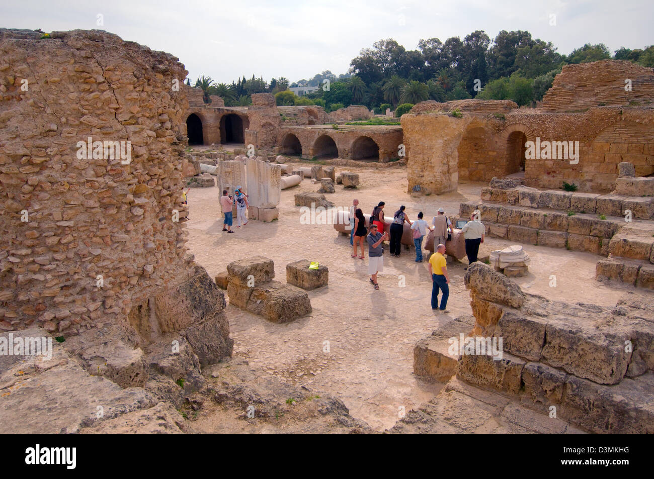 Ancient Carthage, antique city, Tunisia, Africa Stock Photo - Alamy