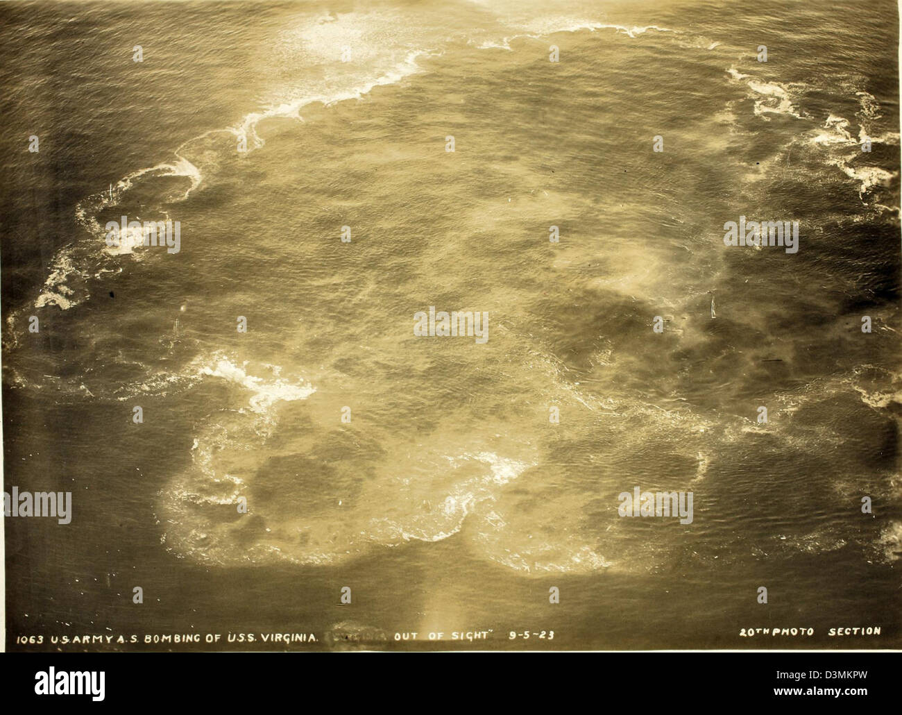 Between 1920 and 1929, the U.S. Navy conducted aerial bombing tests on ...