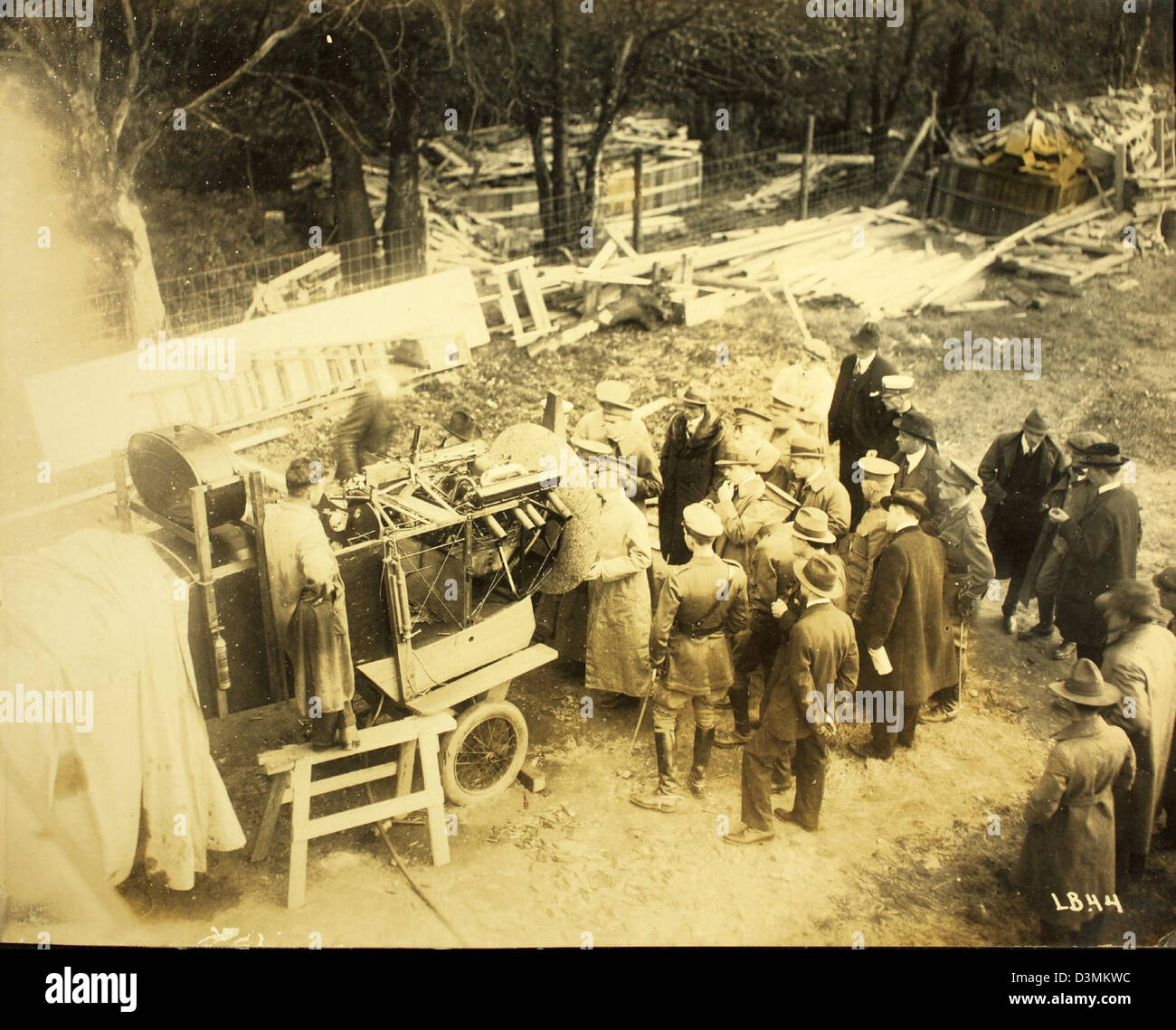 Gun synchronization tests, conducted between 1914 and 1918, were ...