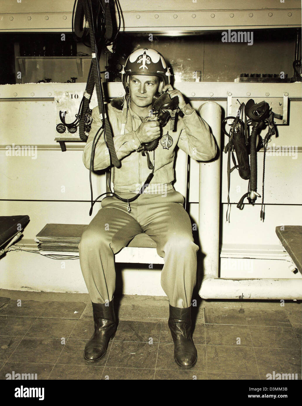 This 1955 altitude chamber test, part of Jack Voskamp's collection ...