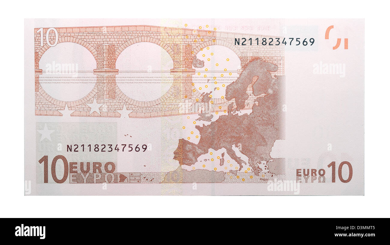 10 euro note Cut Out Stock Images & Pictures - Alamy