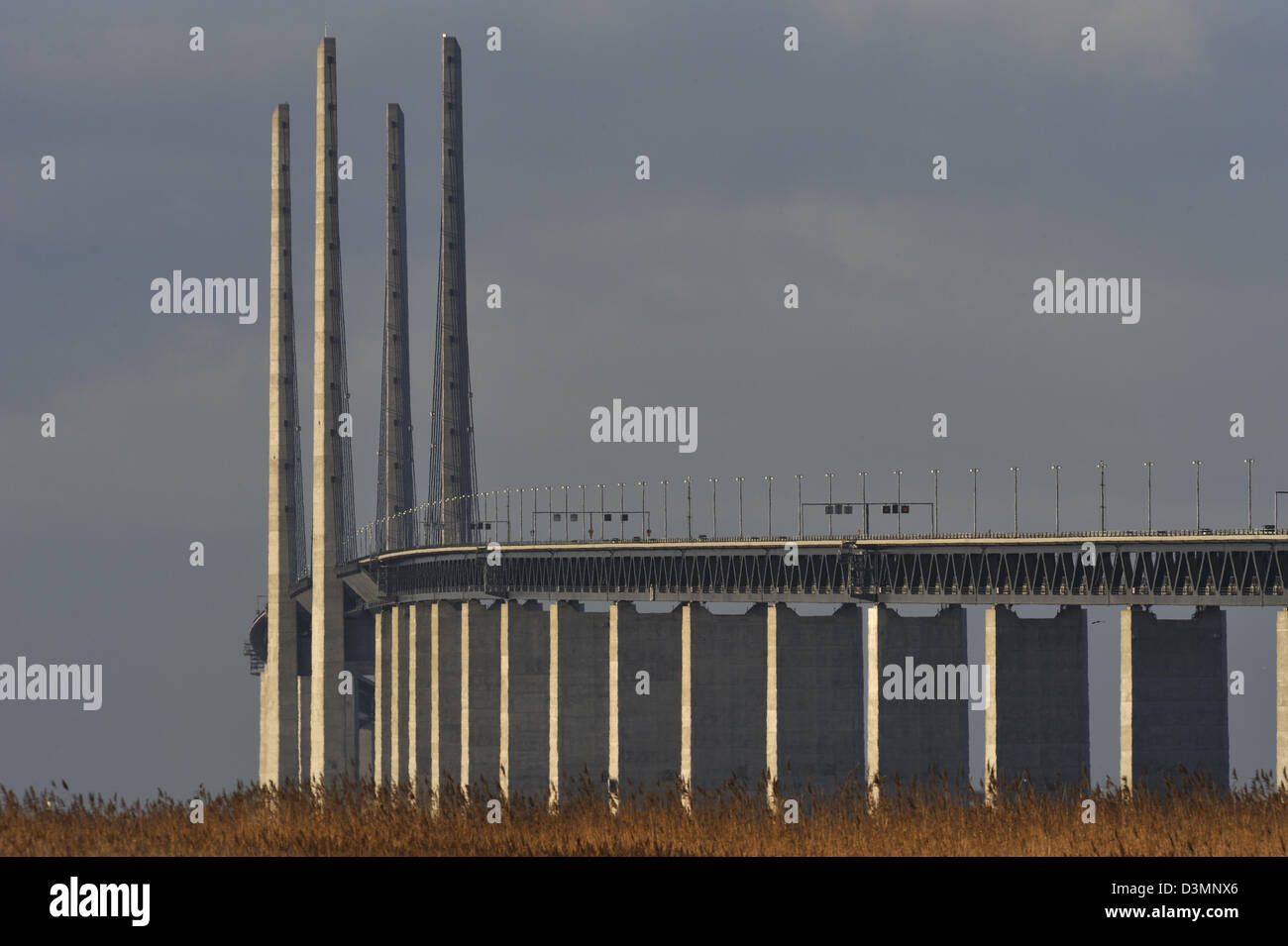 The Sound Bridge is important for road- and railway traffic between ...