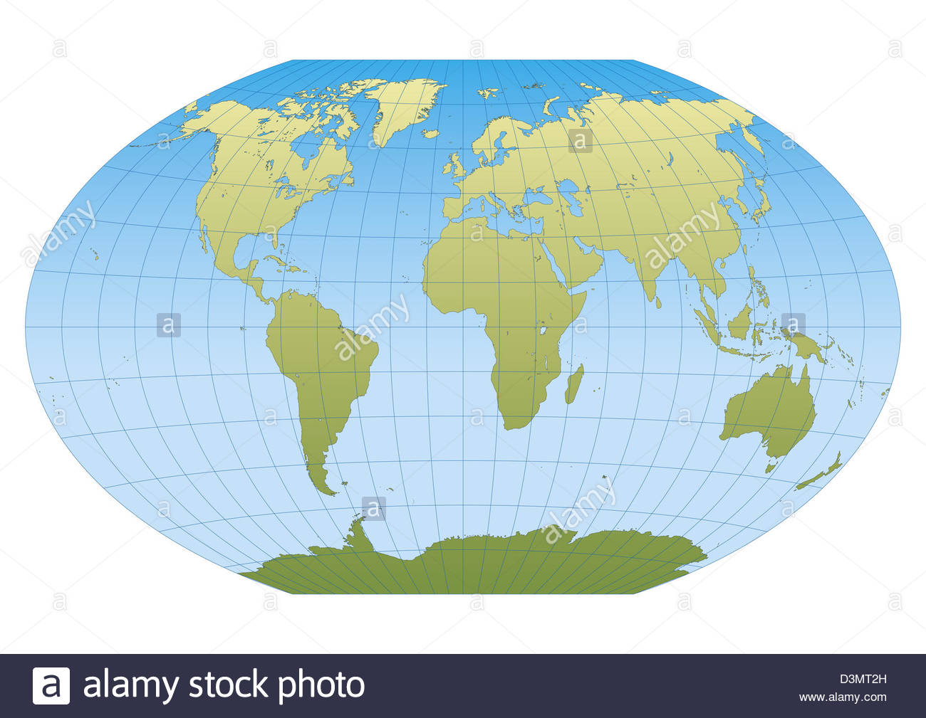 Europe Centered World Map Stock Photos & Europe Centered World Map ...