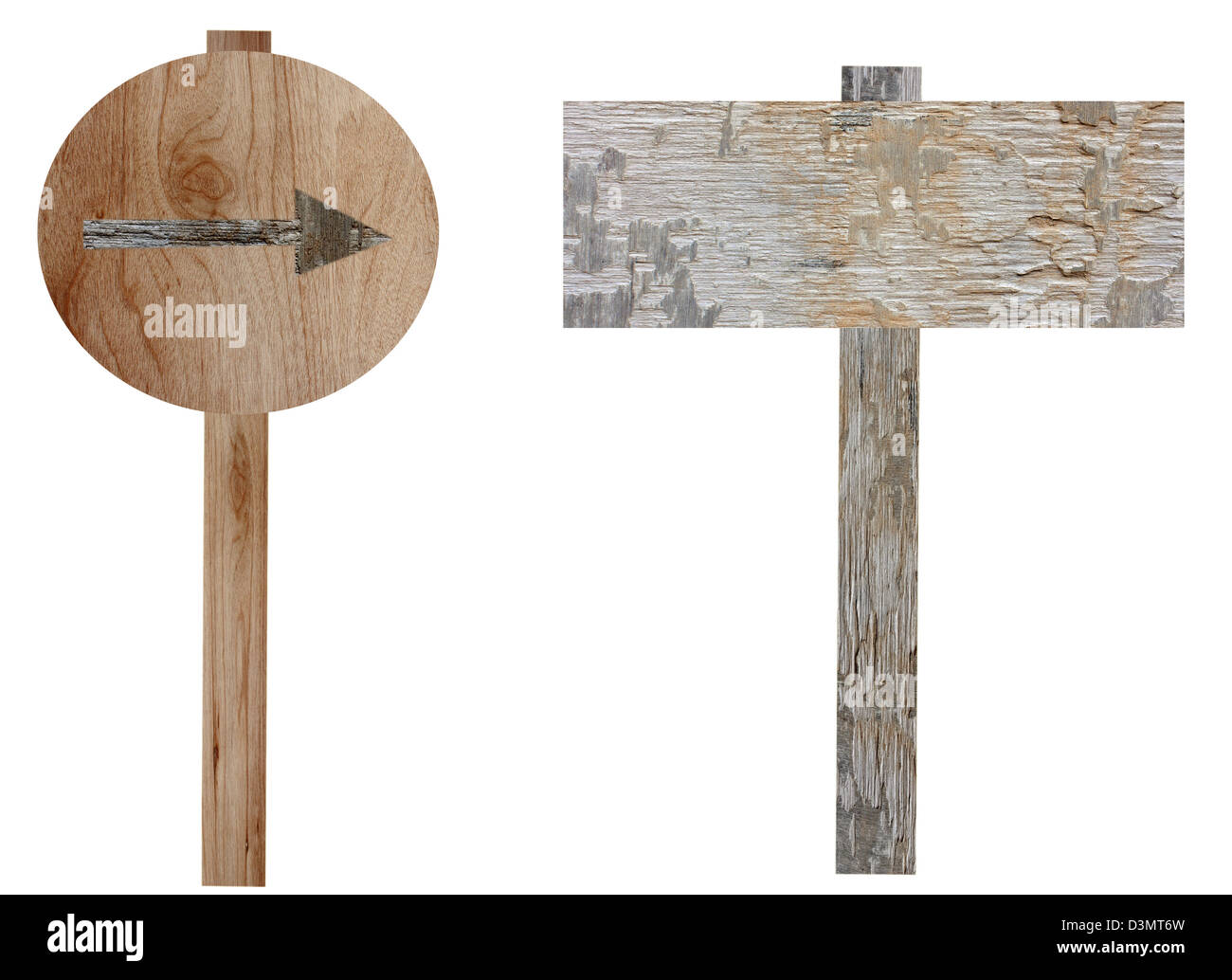 Wooden direction sign hi-res stock photography and images - Alamy