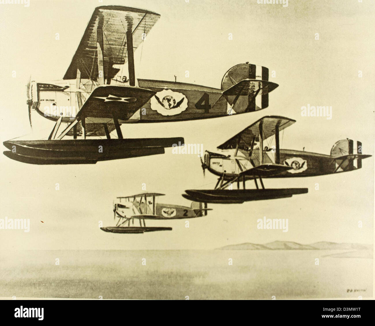 The 1924 Douglas World Cruise, completed by the Douglas World Cruiser ...