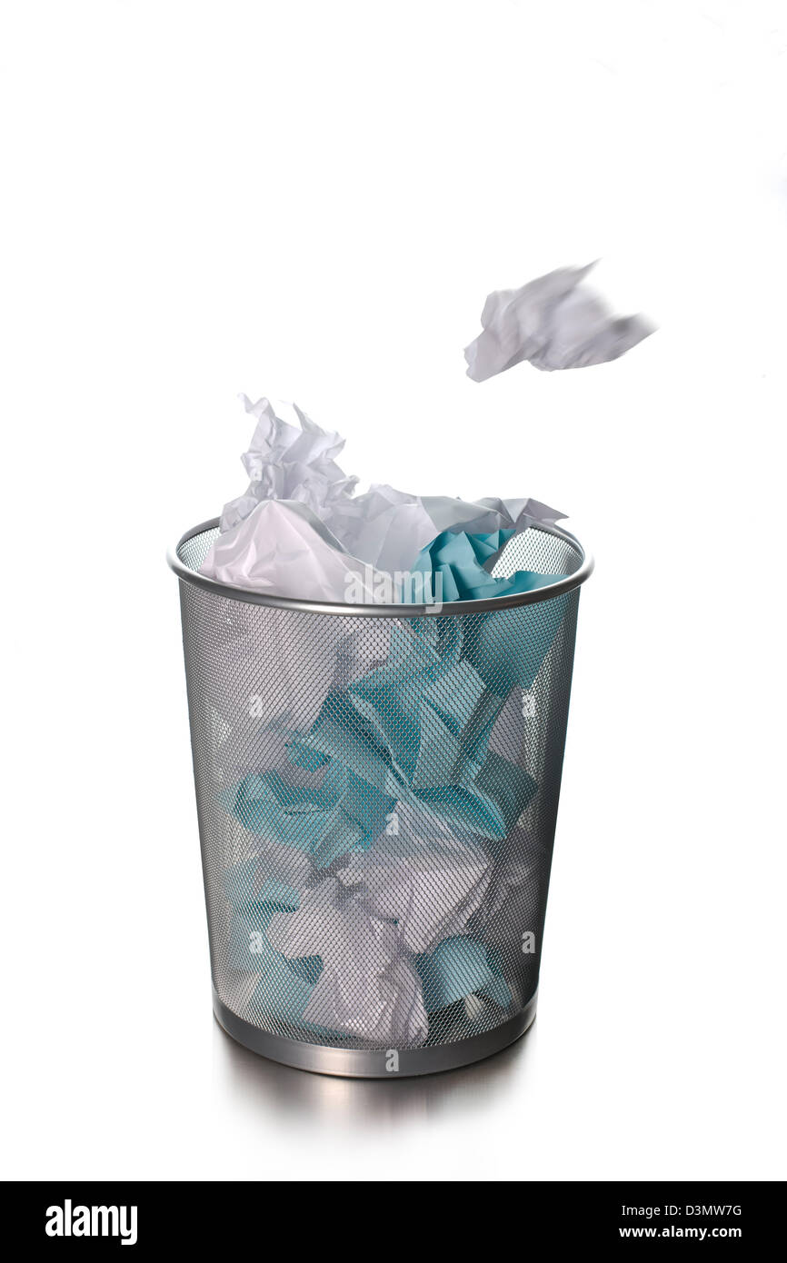 Throw away trash Cut Out Stock Images & Pictures - Alamy