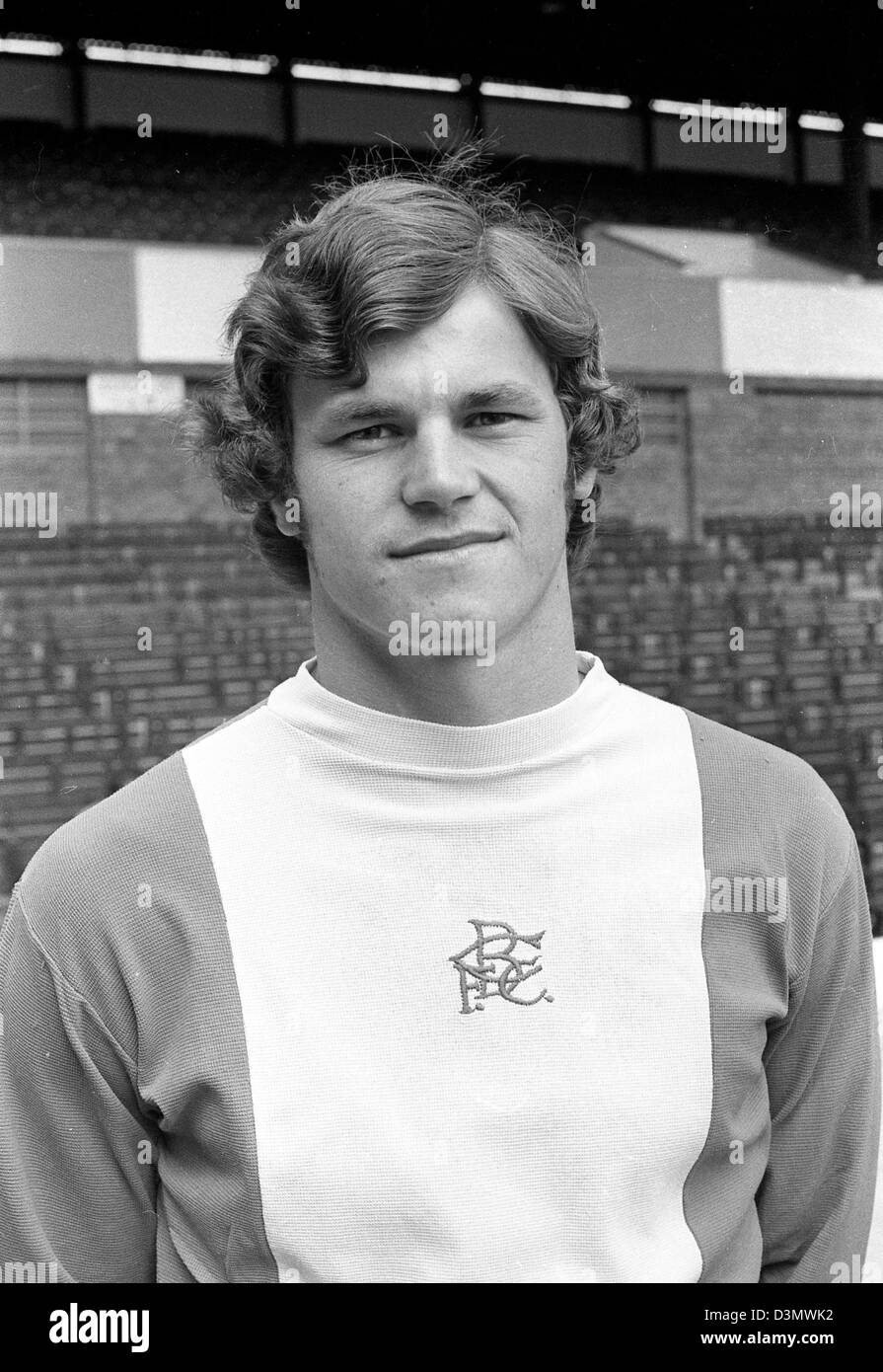 Joe Gallagher Birmingham City footballer 1974 Stock Photo - Alamy