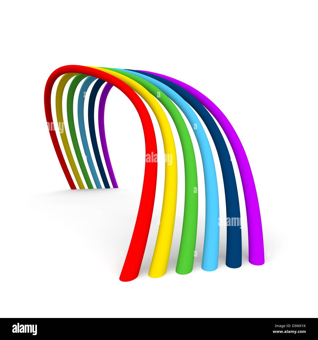 A rainbow of plastic is the dream of every kid. At the foot of the ...