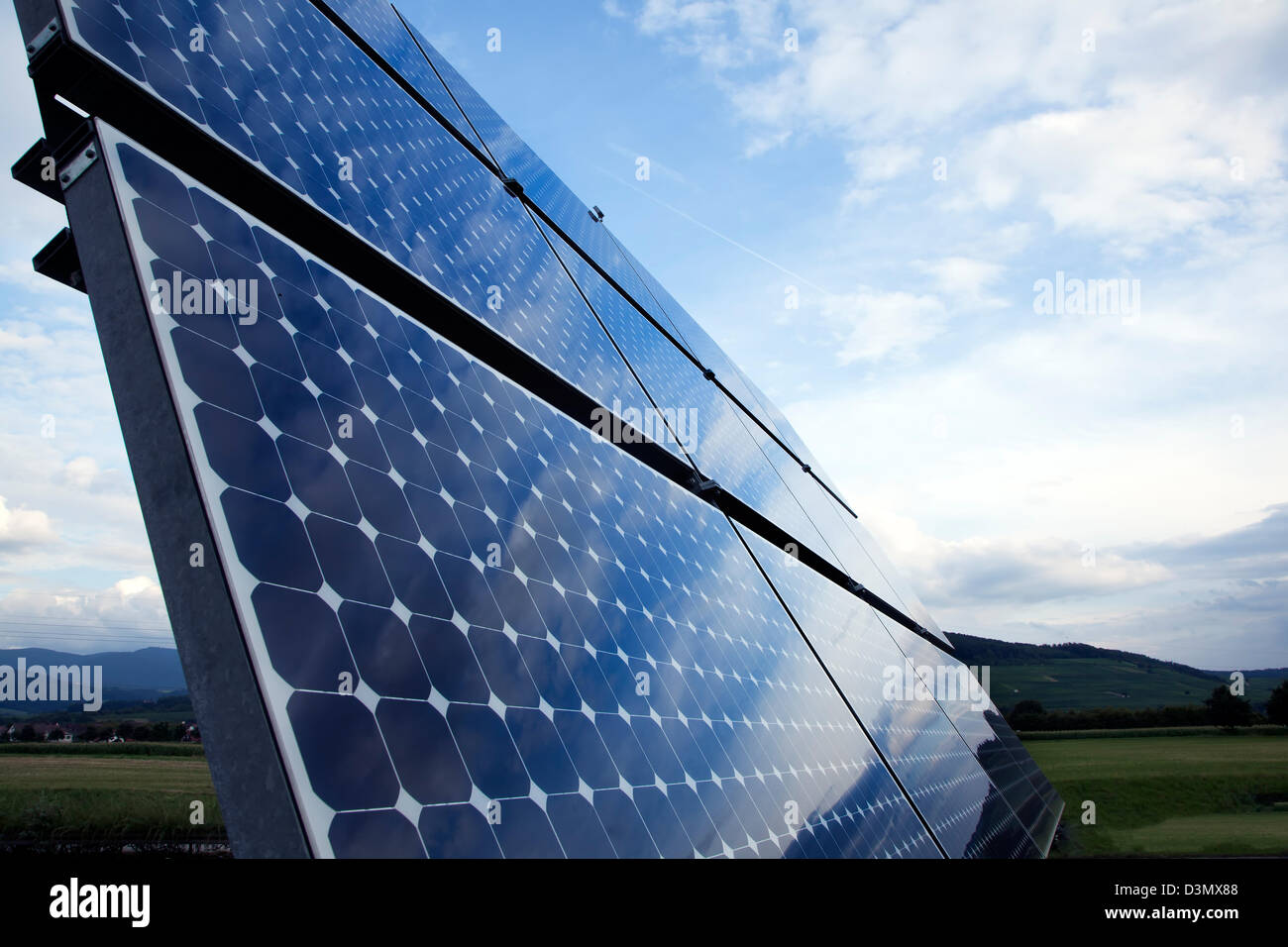 Freiburg, Germany, photovoltaic solar system Stock Photo - Alamy