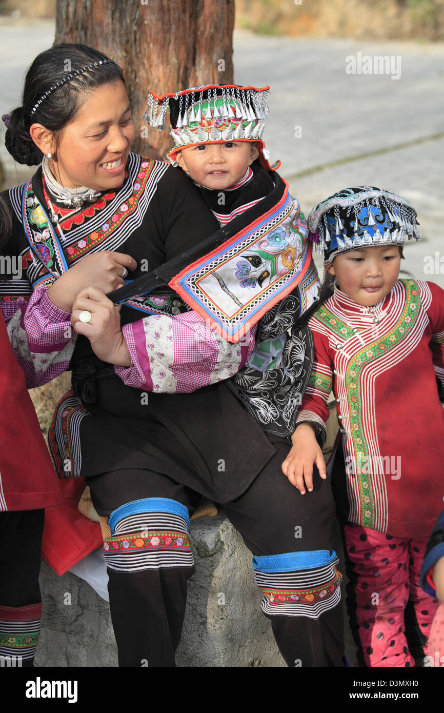 China, Yunnan, Yuanyang, Hani ethnic minority people Stock Photo - Alamy