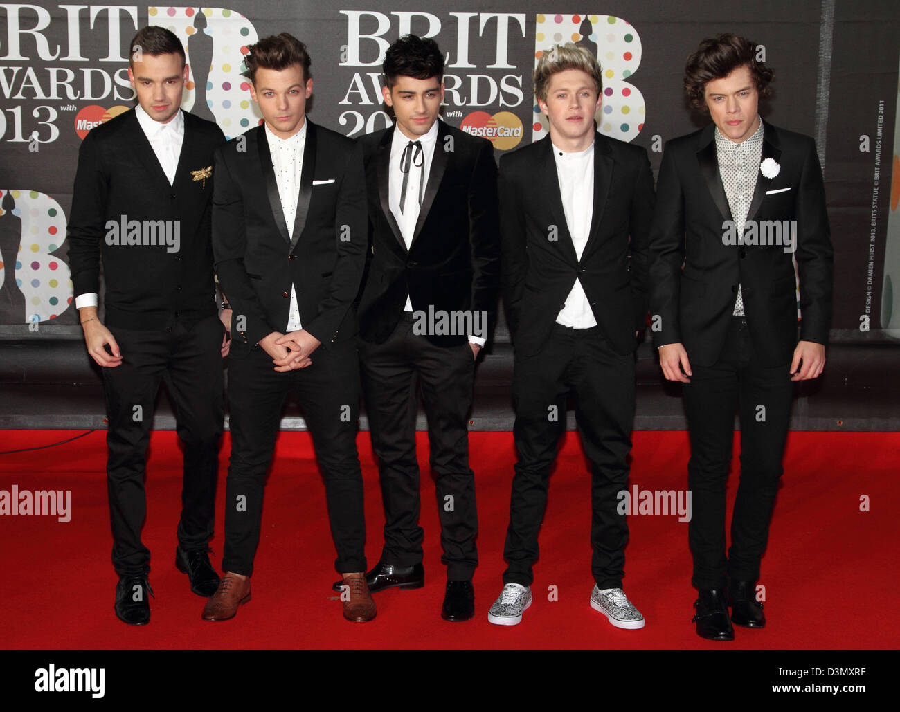 The brit awards one direction hi-res stock photography and images - Alamy