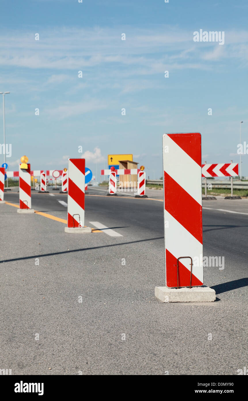 Highway safety traffic signs hi-res stock photography and images - Alamy