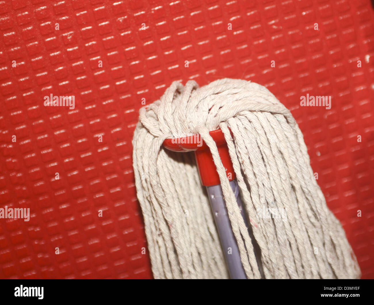 Red mop hi-res stock photography and images - Alamy