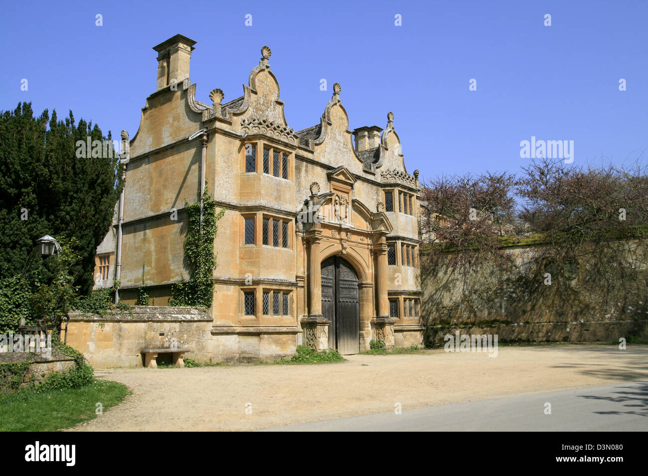 Gatehouse Stanway House Stanway Gloucestershire England UK Stock Photo ...