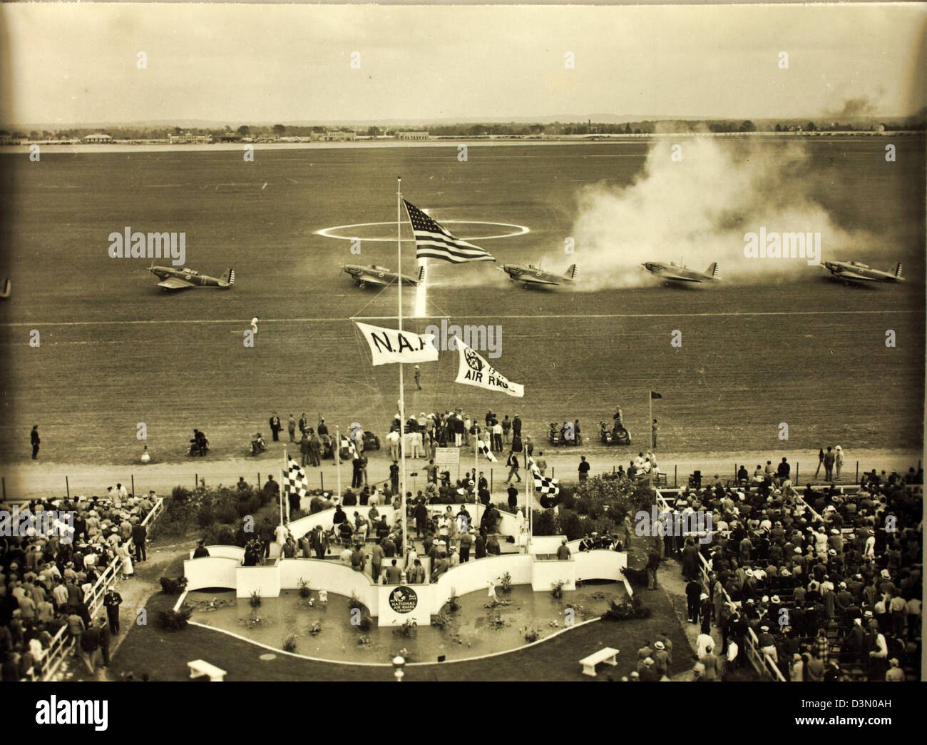 The National Air Race, a prominent aviation event, features competitive ...