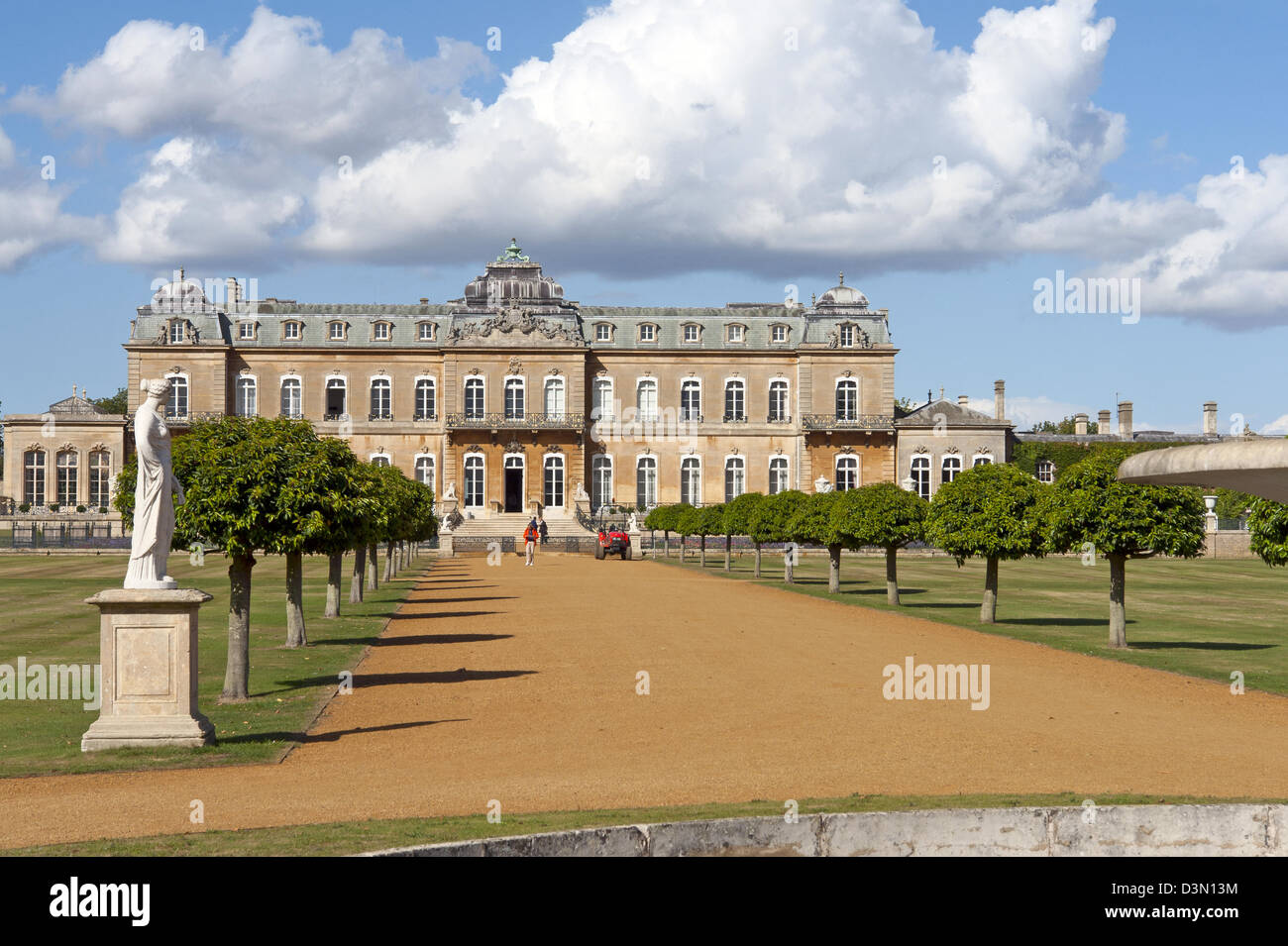 Wrest Park, Silsoe, Bedfordshire. A 90 acre park and gardens with a ...