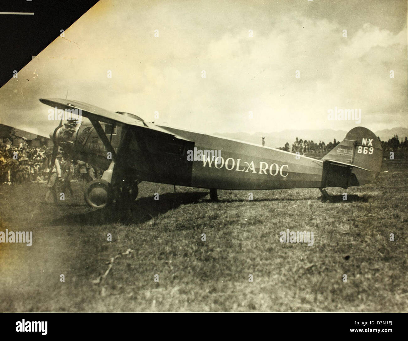 The Woolaroc Travel Air 5000 NX869 was one of the aircraft that ...