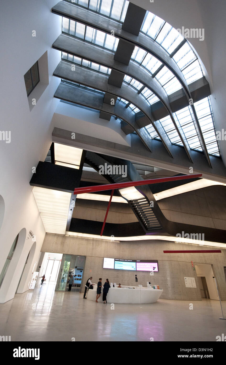 Italy, Lazio, Rome, MAXXI National Museum of XXI Century Arts, designed by Zaha Hadid Stock ...