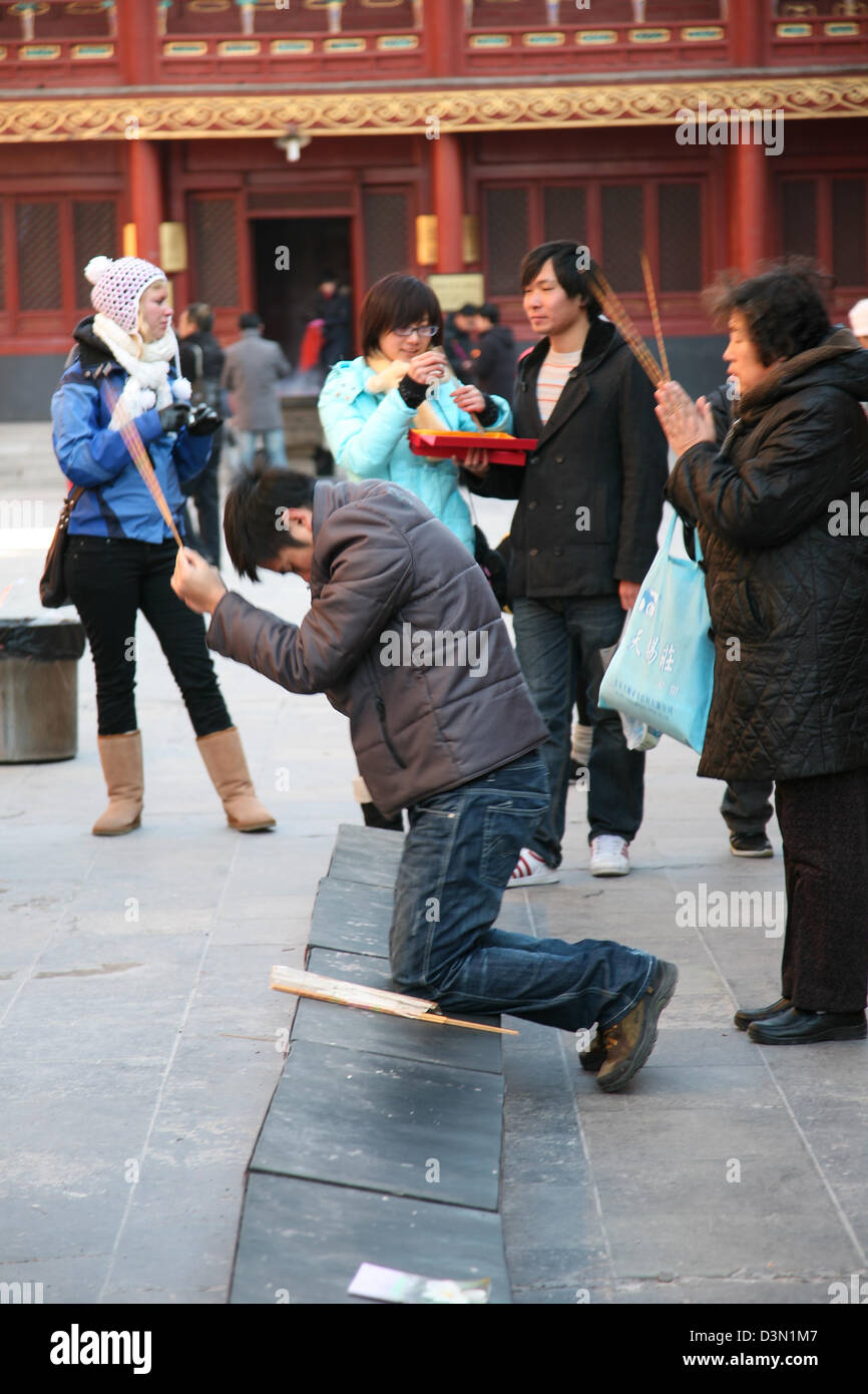 People of Beijing china Stock Photo - Alamy