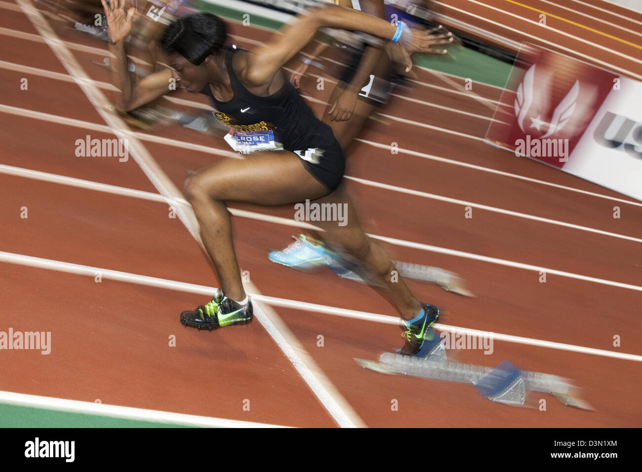 African Female Runner Starting Block High Resolution Stock Photography ...