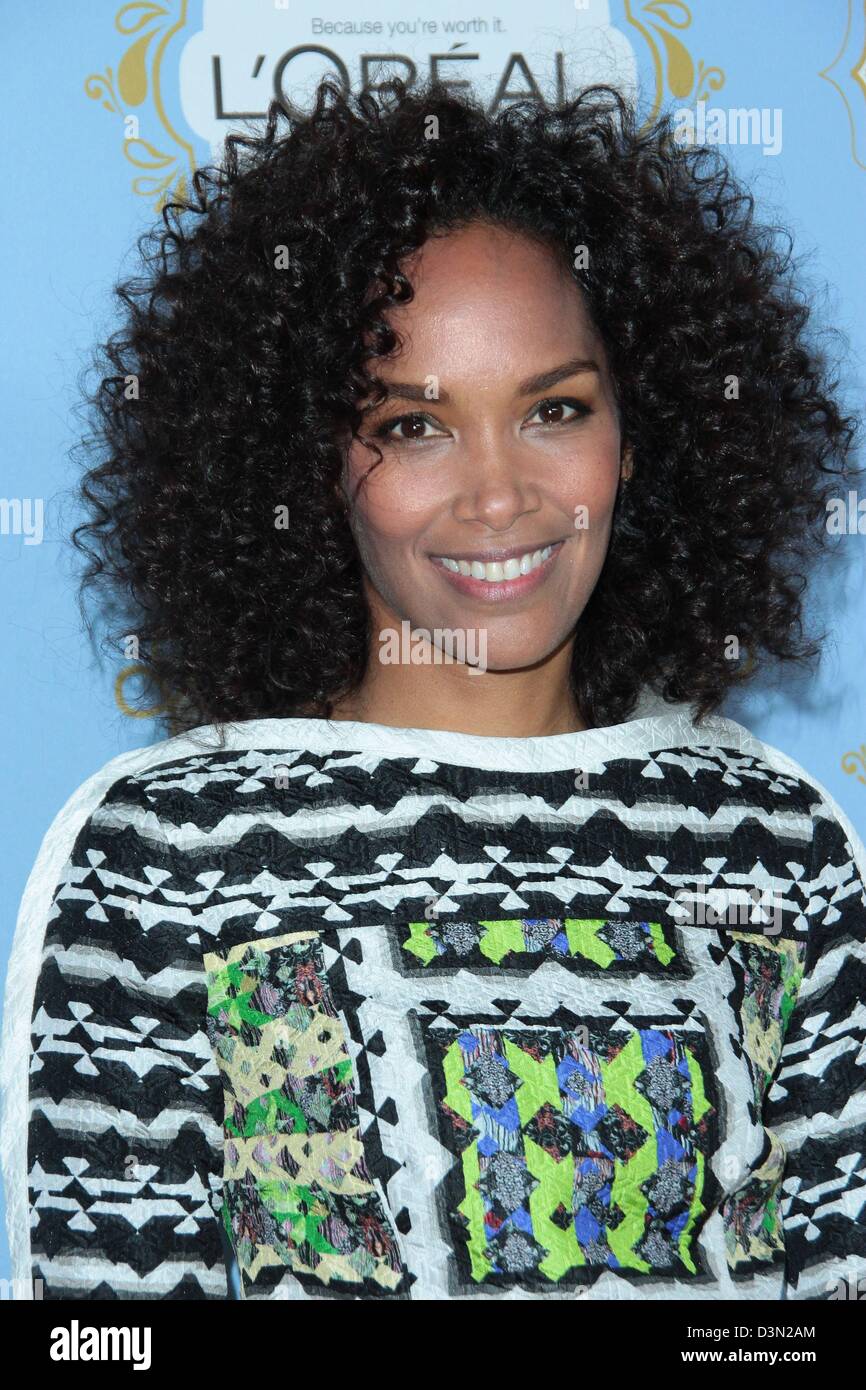 Los Angeles, California, U.S. Feb. 21, 2013. Mara Brock Akil attends ...