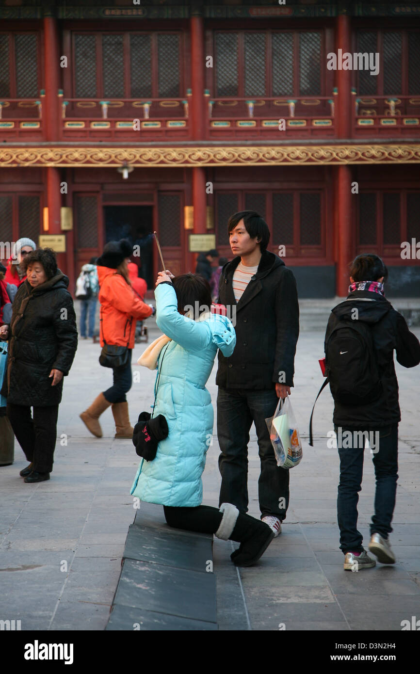 People of Beijing china Stock Photo - Alamy