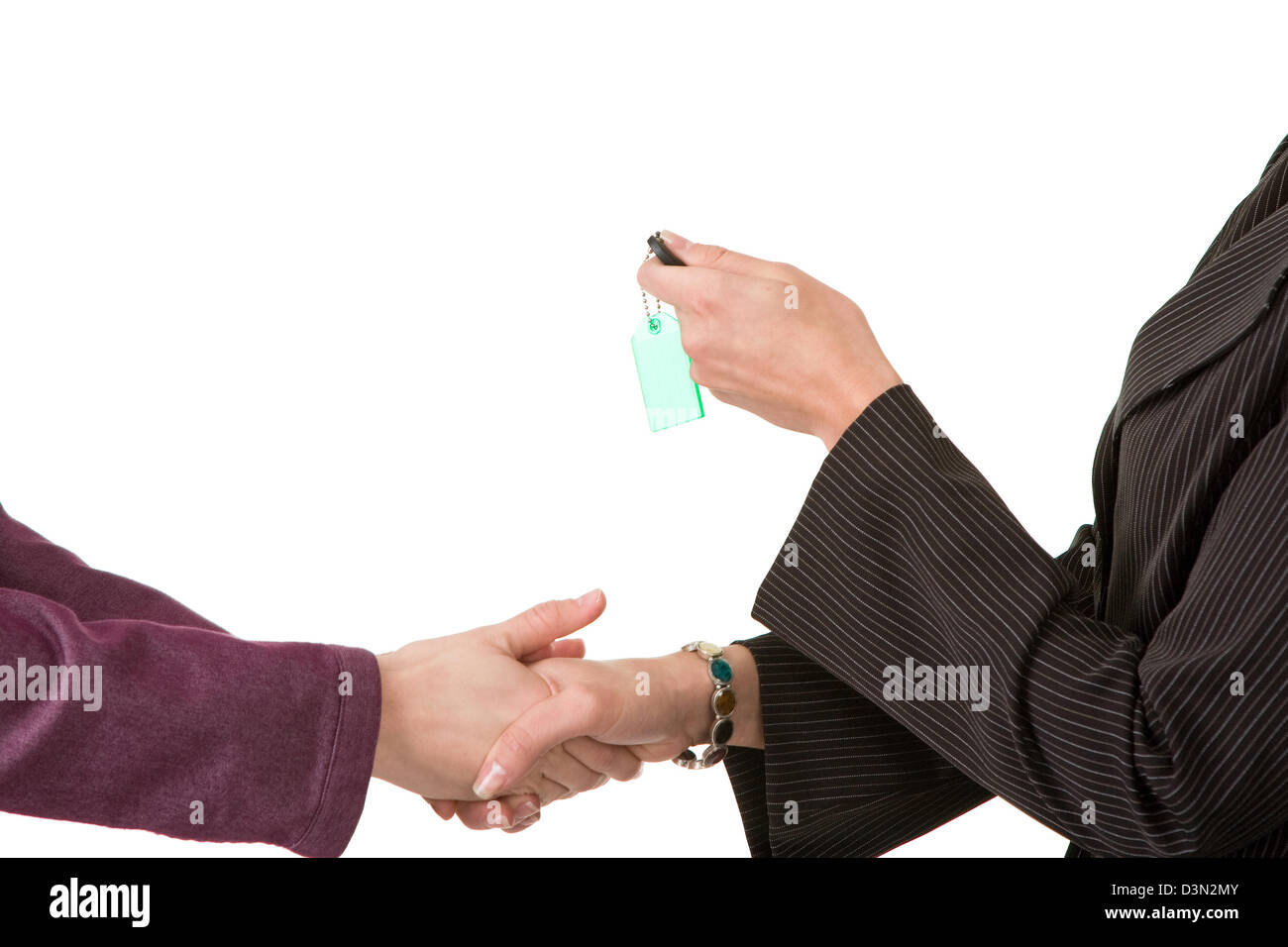 Handing another woman hi-res stock photography and images - Alamy