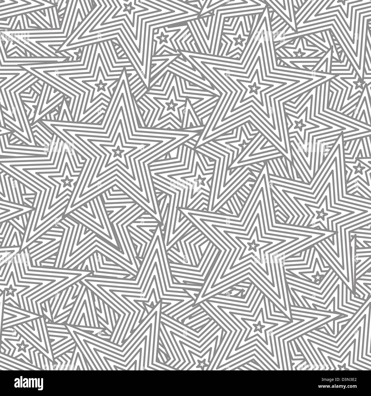 Seamless monochrome star pattern hi-res stock photography and images ...