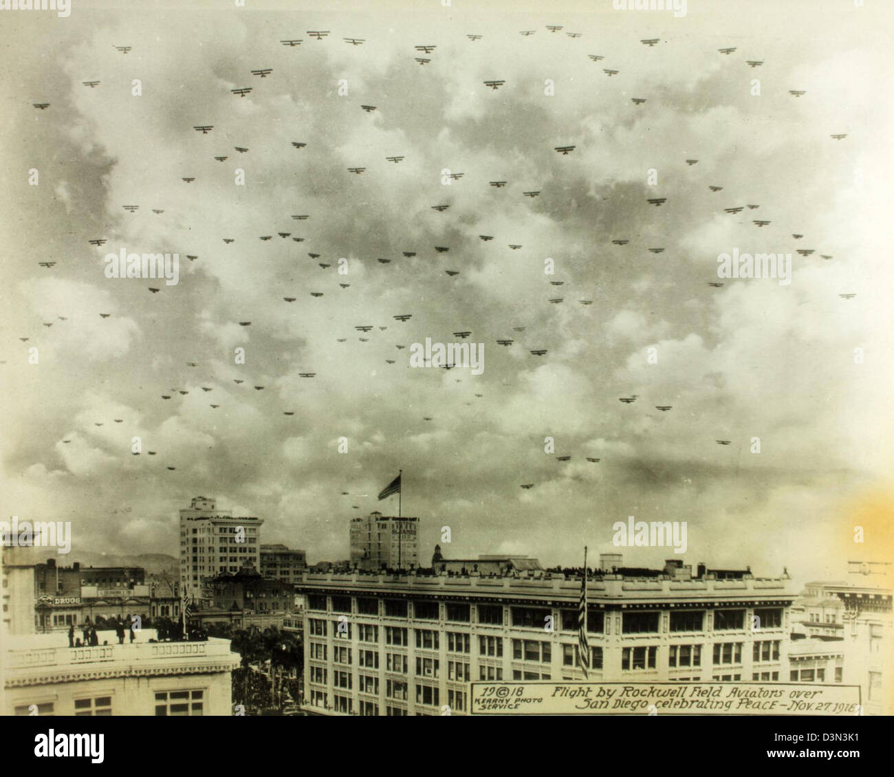 The historic flight flyover marks key milestones in aviation history ...