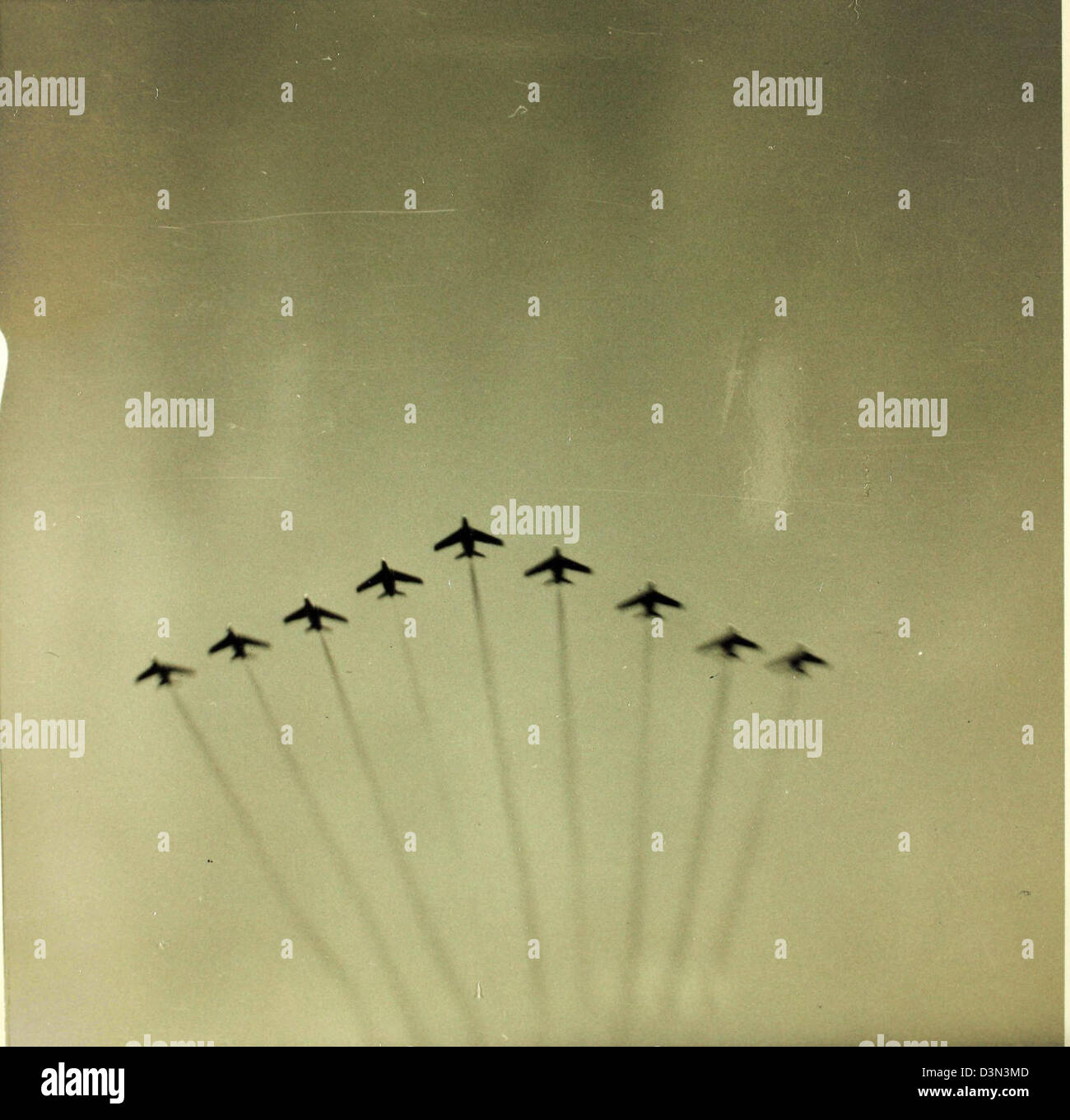 A historic flyover event took place, showcasing early aviation ...