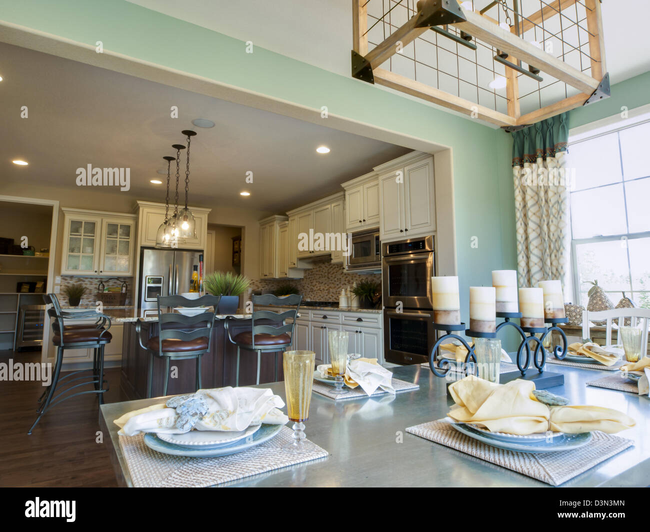 Residential interior of modern house Stock Photo - Alamy
