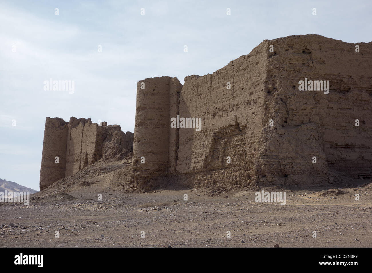 Al-Deir Roman fort in the Western Desert Oasis of Kharga, Egypt ...