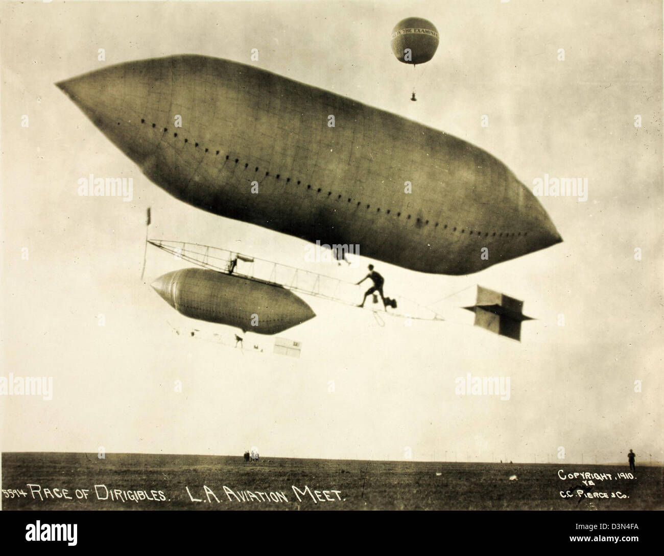 The Dominguez Field Air Meet of 1910, one of the earliest aviation ...