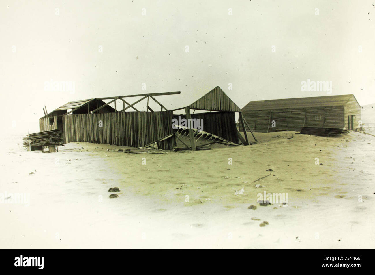 This iconic photo commemorates the Wright Brothers' first powered ...