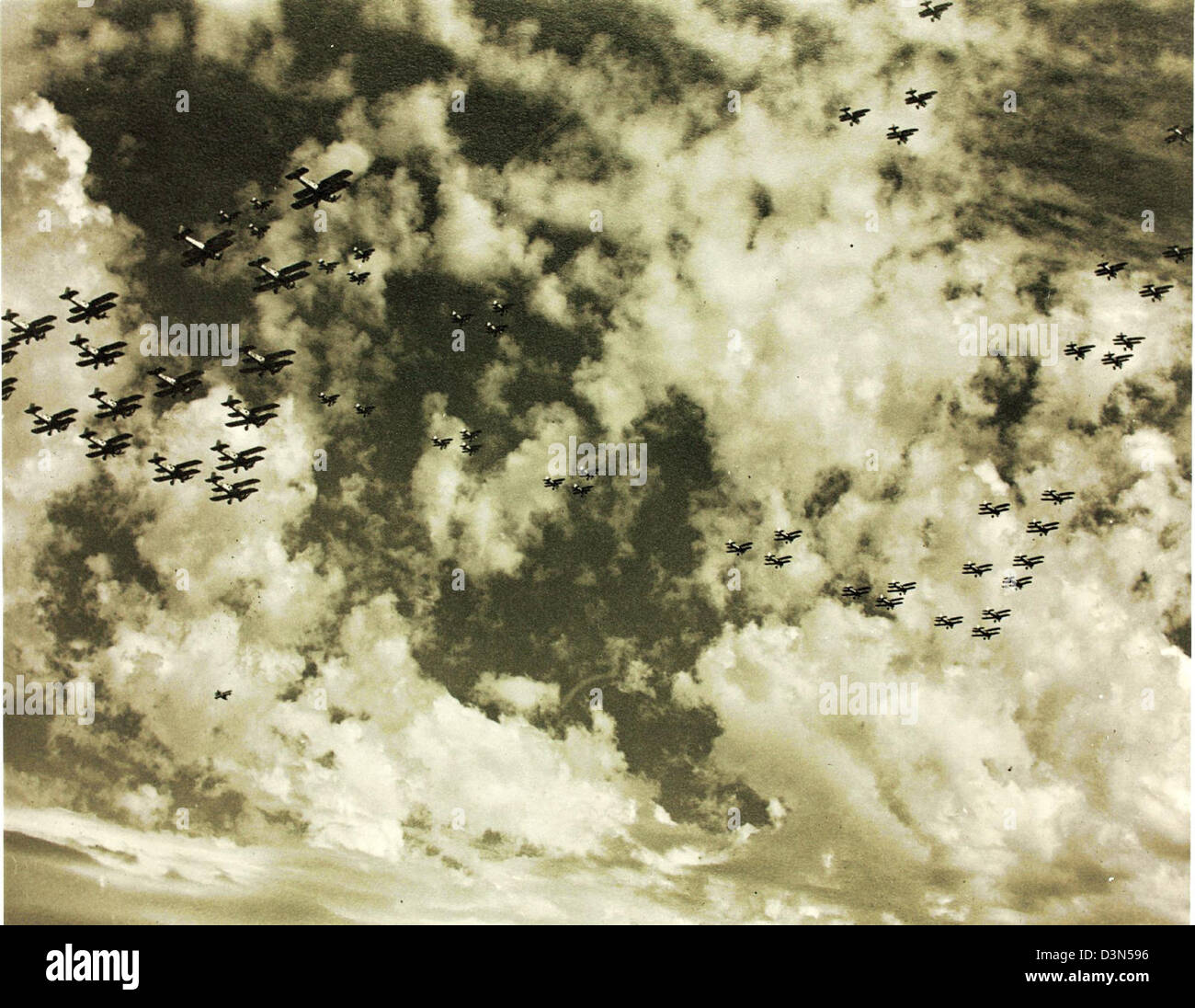 Historic flight formations showcase the precision and skill of pilots ...