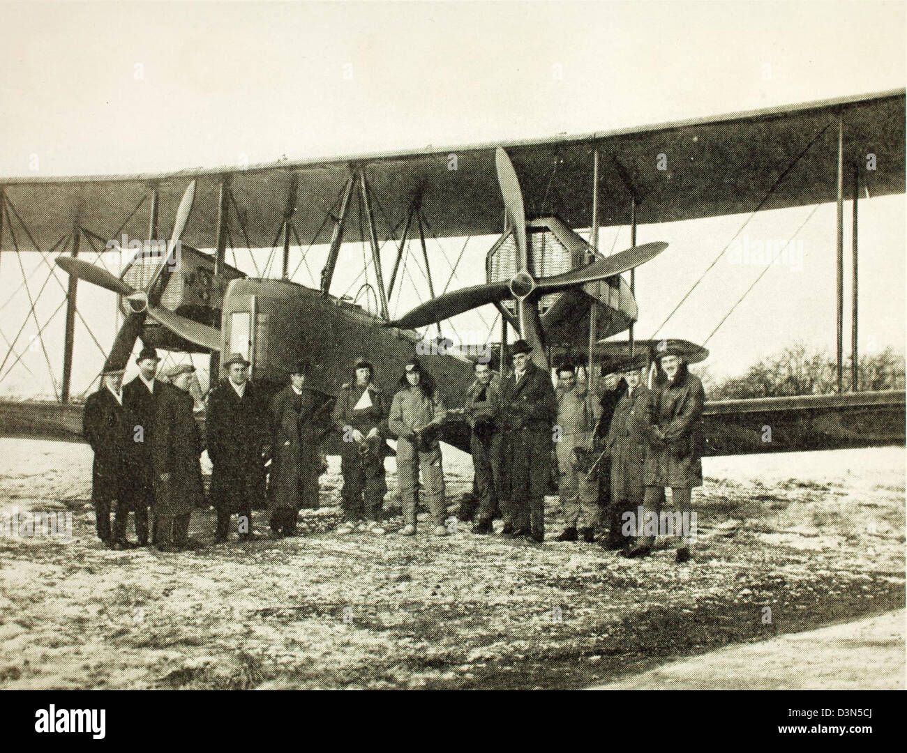 The 1919 historic flight of the Vickers Vimy marked a significant ...