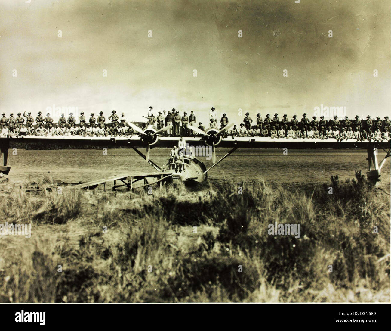 In 1935, the Archbold Expedition flew in a Consolidated PBY Catalina ...