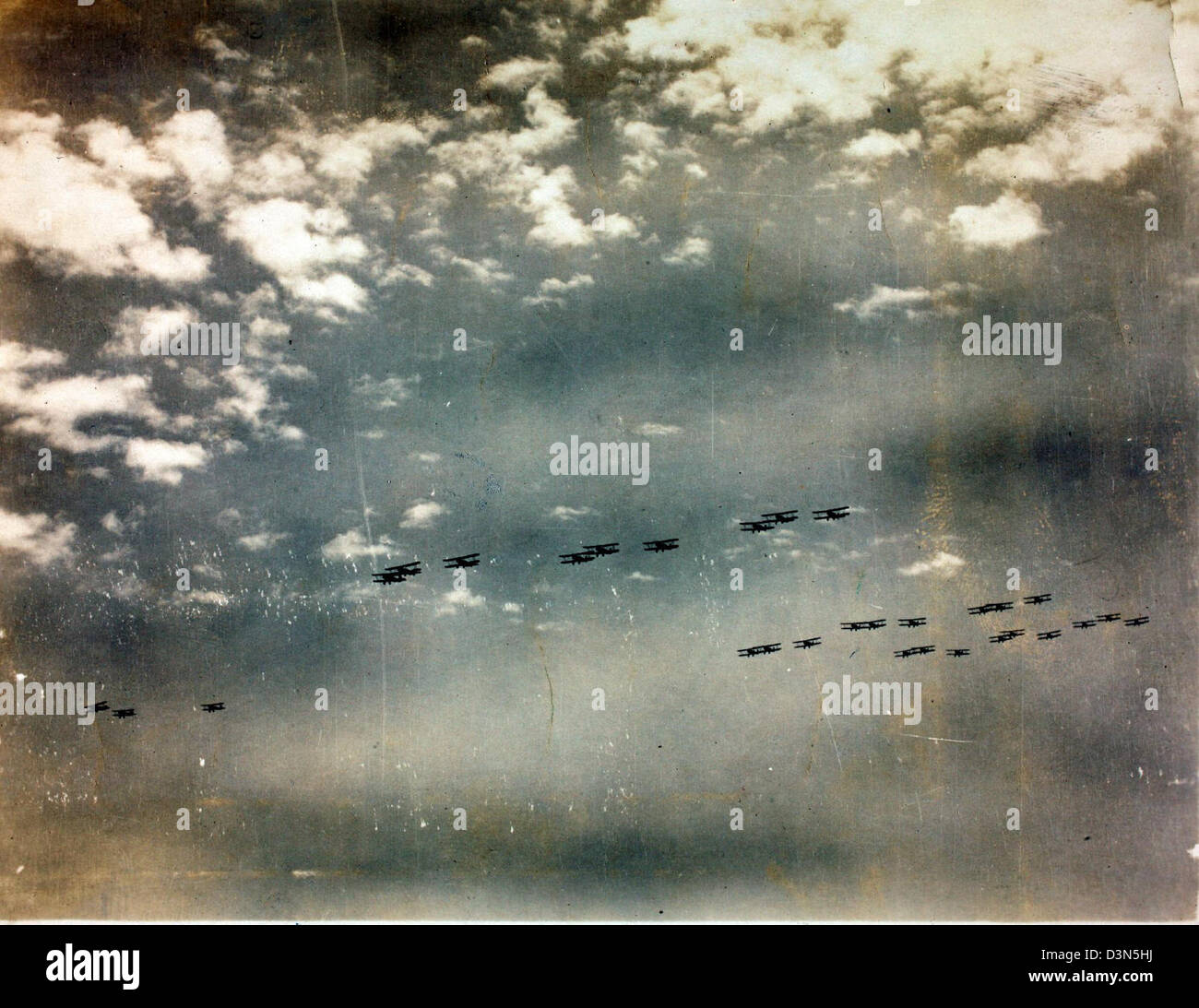 Formation flights, where multiple aircraft fly in synchronized patterns ...